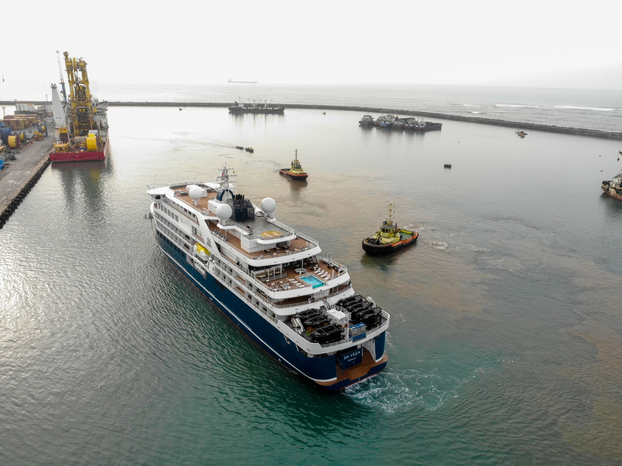 Historic Return of MV SH Vega - OMA Ghana